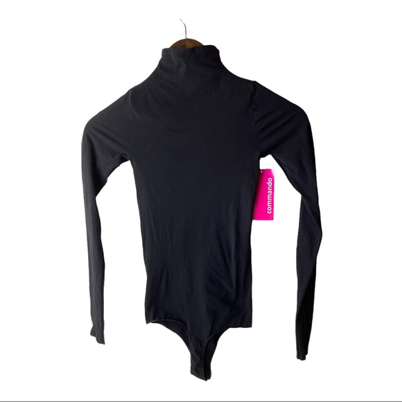 Commando Tops Commando Ballet Mock Neck Ls Thong Bodysuit Poshmark